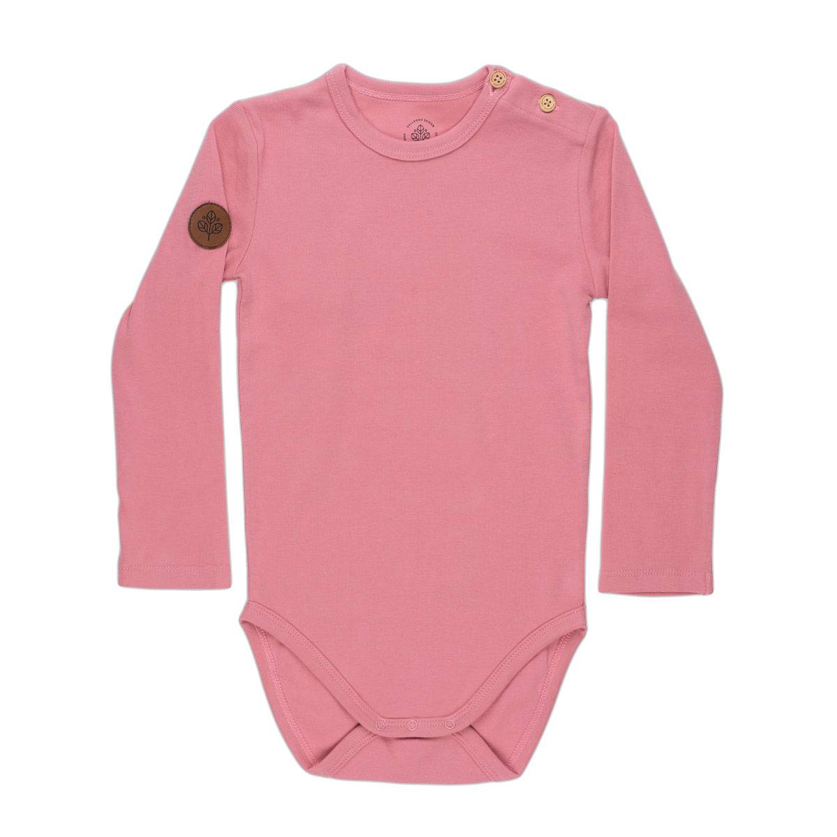 Gullkorn Design Villvette body til baby, rosa - DressMyKid AS
